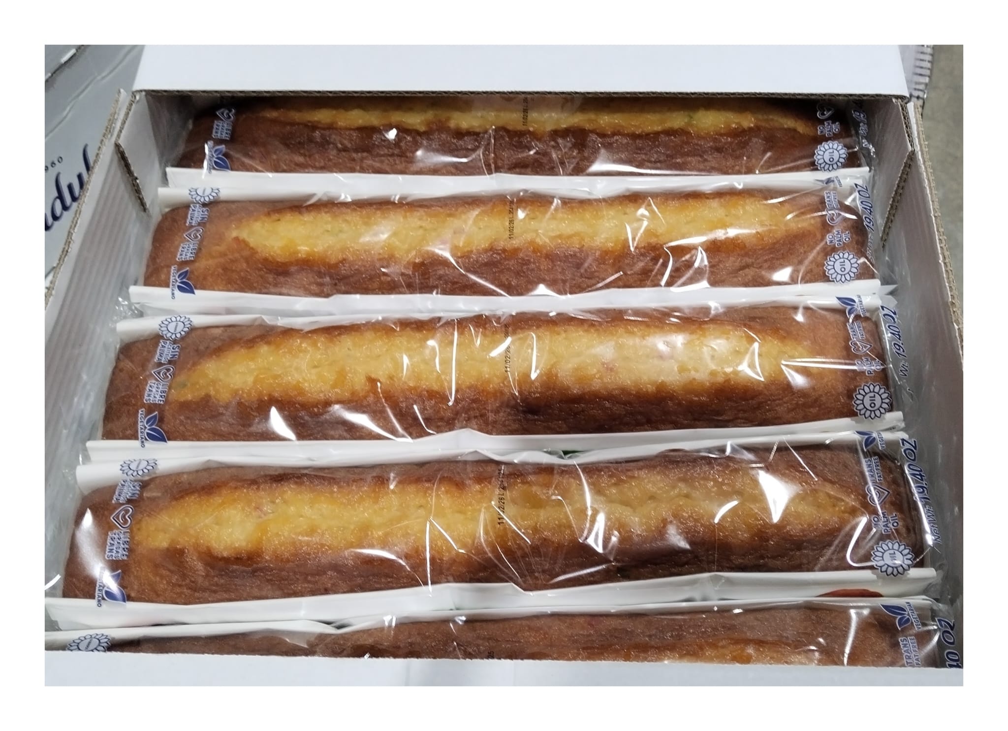 CAKE FRUIT 550GMS 5 PAQUETES MANDUL – La comercial de Belcan